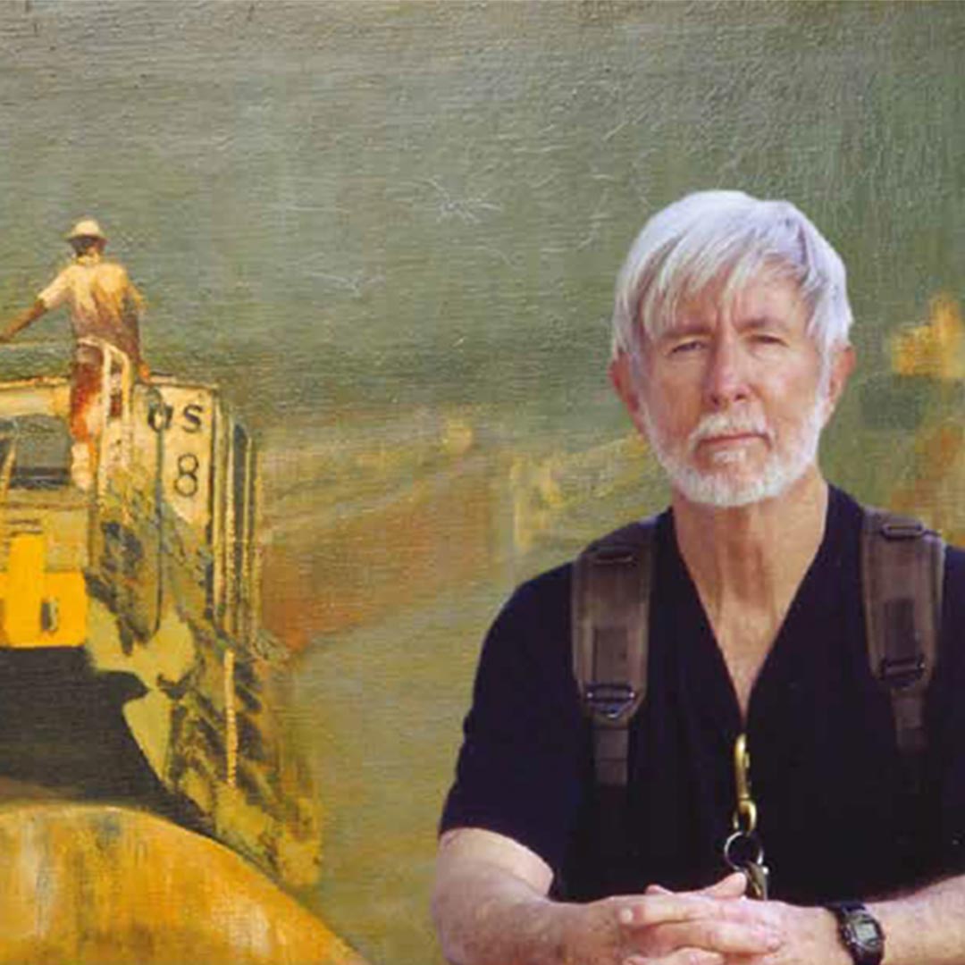 Al Sprague: el pintor del Canal de Panamá - El Faro | Canal de Panamá